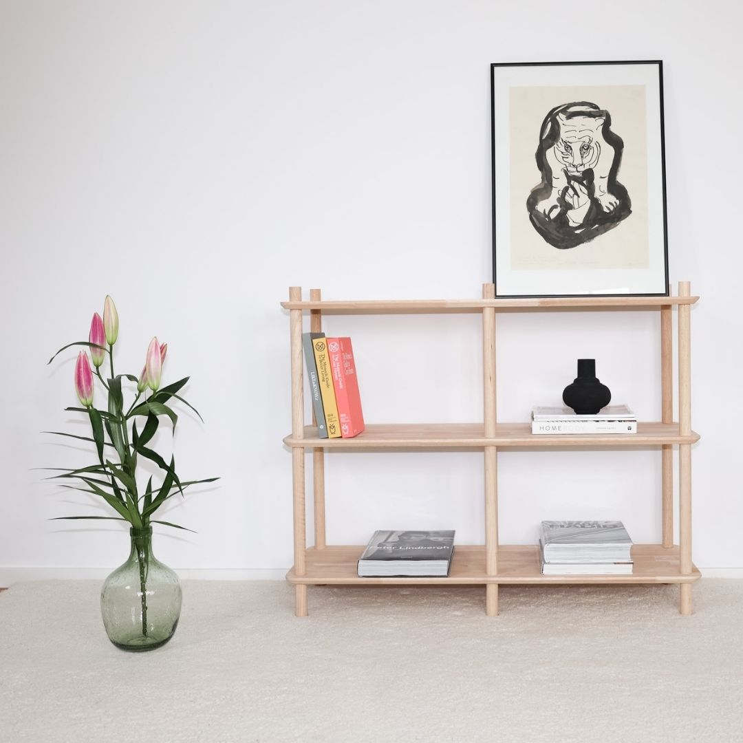 Wooden shelf - Buy Standing shelf ☆ Scandi style